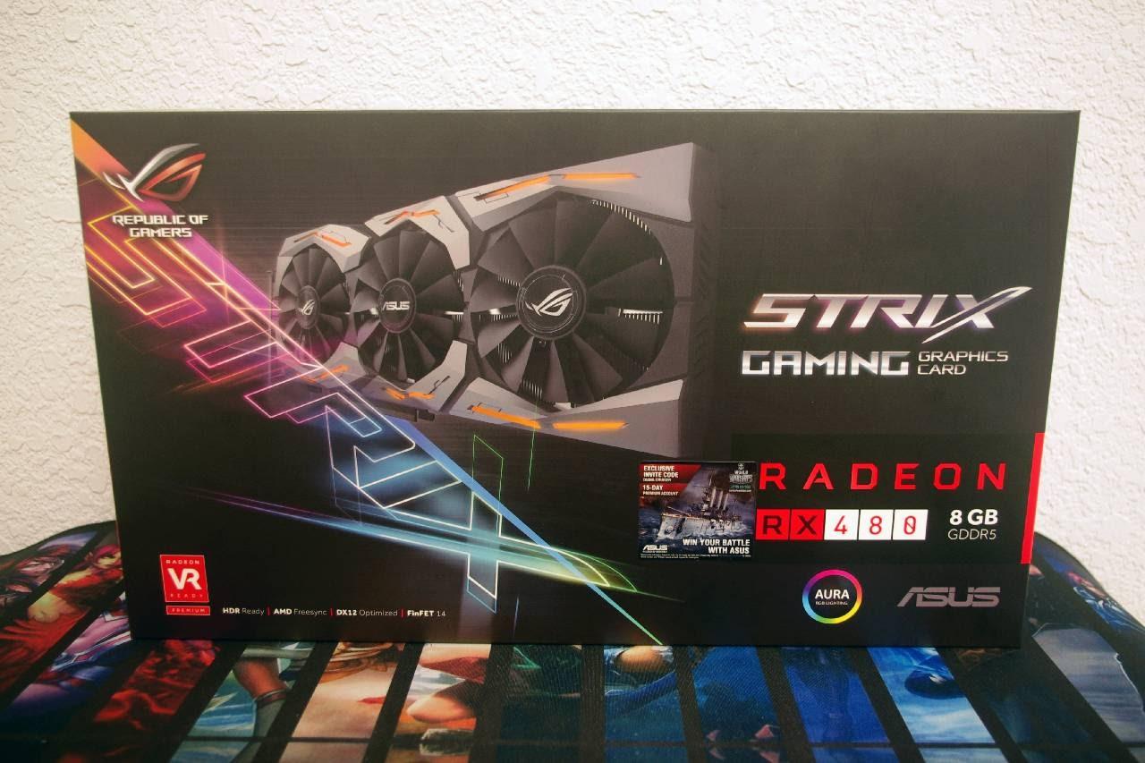 ASUS STRIX RX480 8GB - "VR cho mọi người"