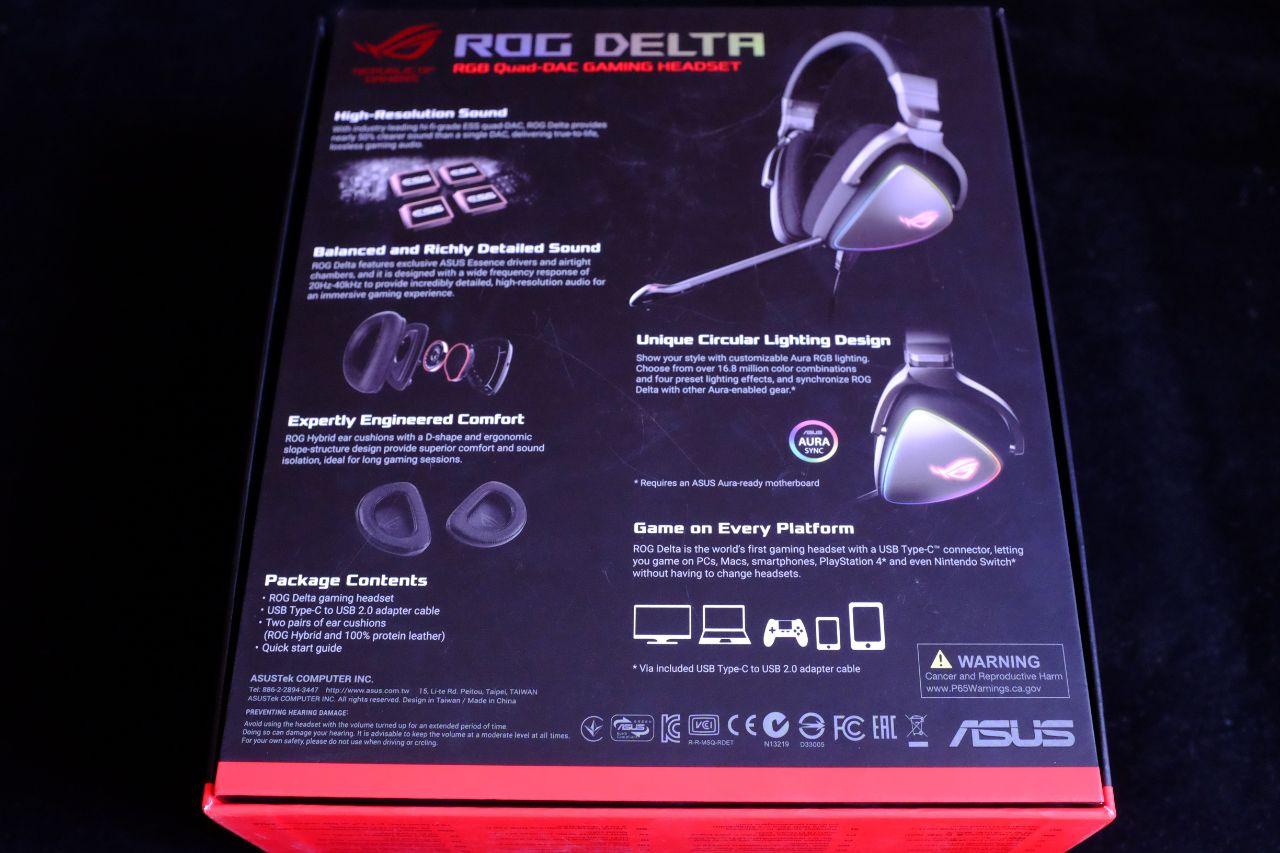 ASUS ROG Delta – Đánh Giá Gaming Gear - Vietgame.asia