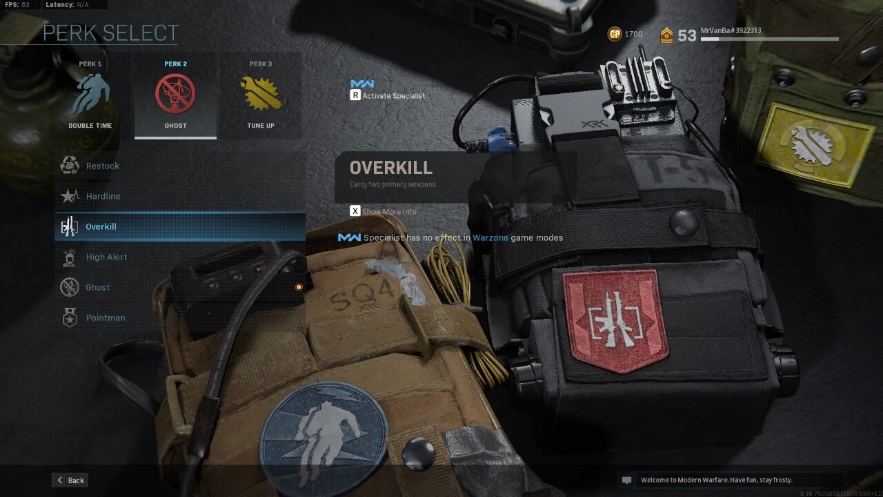 Hướng dẫn Call of Duty: Warzone - 18 loại “Perk” và công dụng