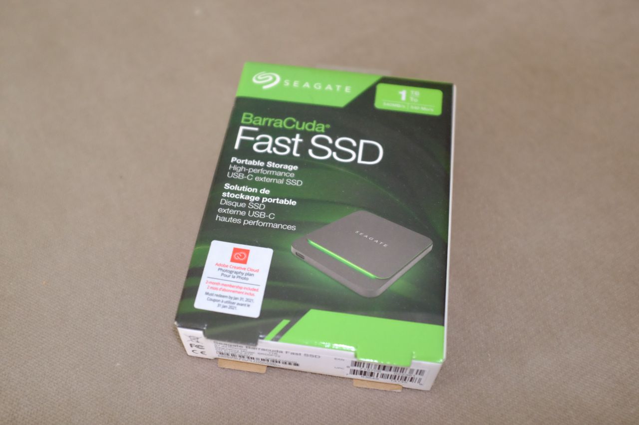 Seagate BarraCuda Fast SSD 1TB USB Type C - Đánh Giá Gaming Gear