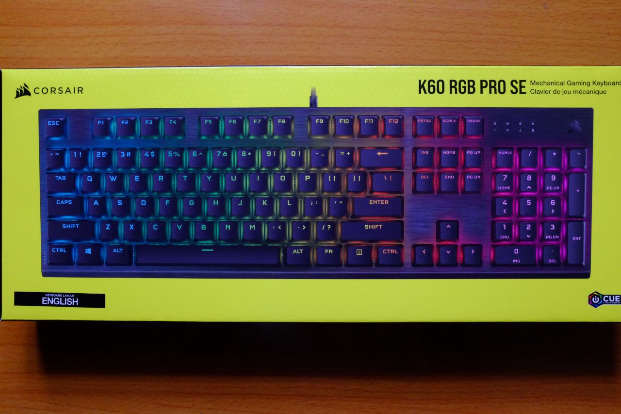 Corsair K60 RGB Pro SE Mechanical Keyboard - Đánh Giá Gaming Gear
