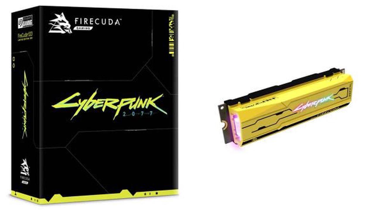 Seagate phát hành mẫu SSD Cyberpunk 2077 Limited Edition!