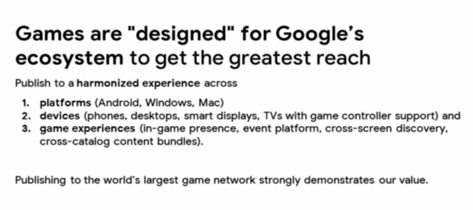 Google từng có kế hoạch "thống nhất" các nền tảng chơi game - Tin Game