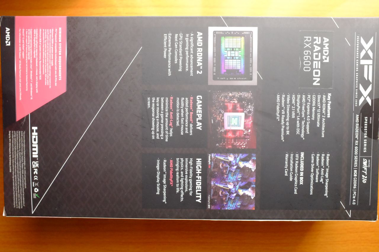 AMD RX 6600 XFX Speedster SWFT 210 - Đánh Giá Gaming Gear