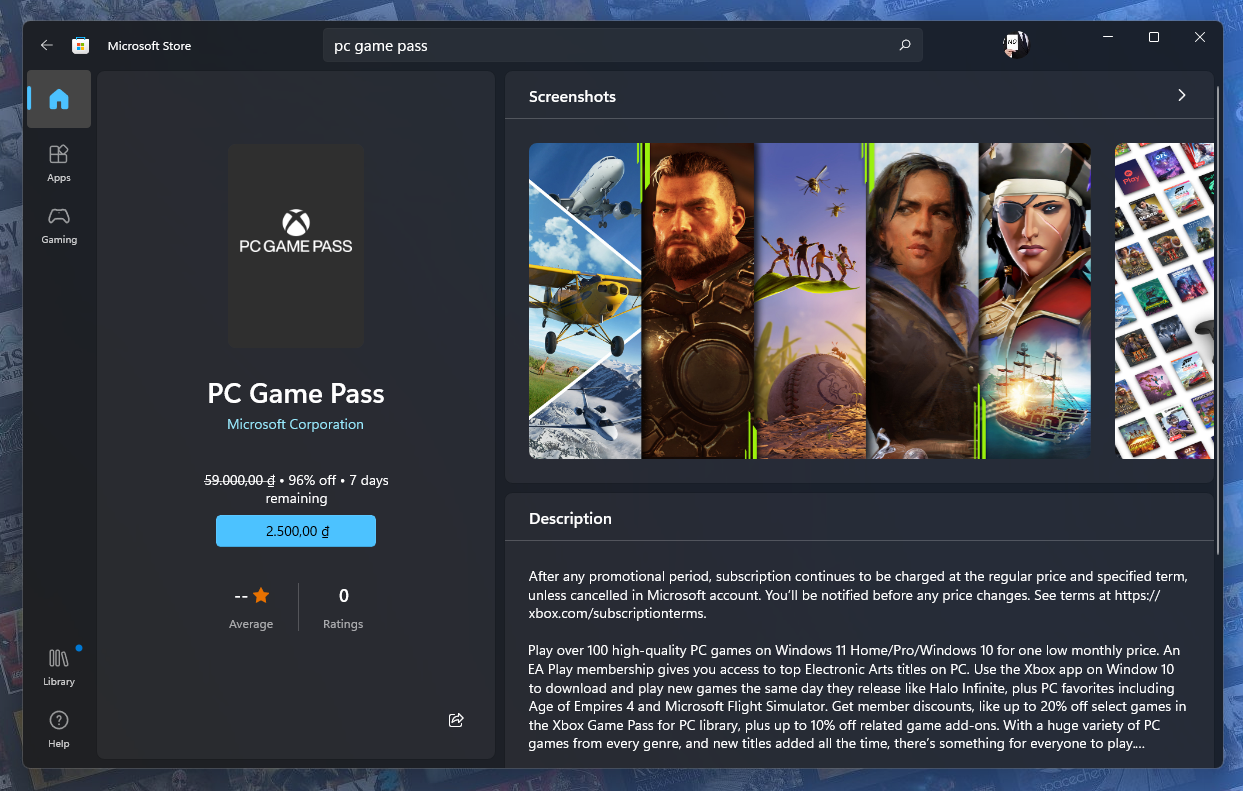 Hướng dẫn đăng ký PC Game Pass tại Việt Nam! - Vietgame.asia