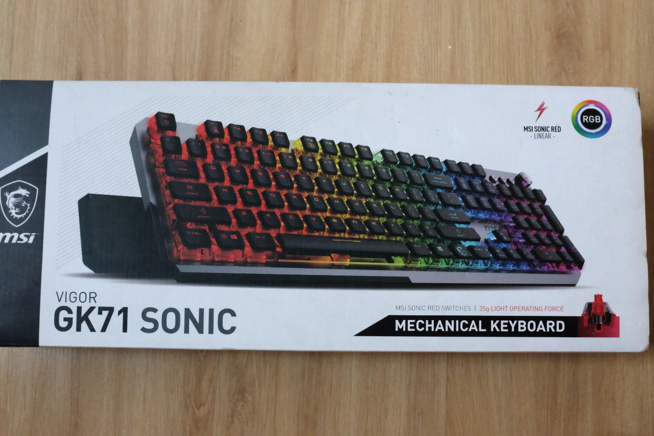 MSI Vigor GK71 Sonic - Đánh Giá Gaming Gear - Vietgame.asia