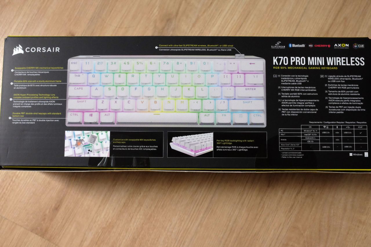 Corsair K70 PRO Mini Wireless - Đánh Giá Gaming Gear