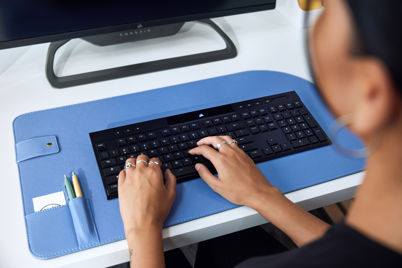 Corsair ra mắt bàn phím cơ không dây K100 AIR - Tin Gaming Gear