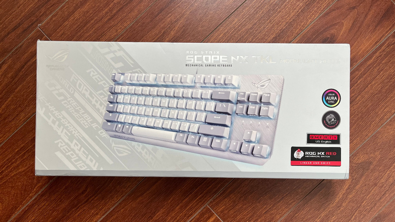 ROG Strix Scope NX TKL Moonlight White - Đánh Giá Gaming Gear