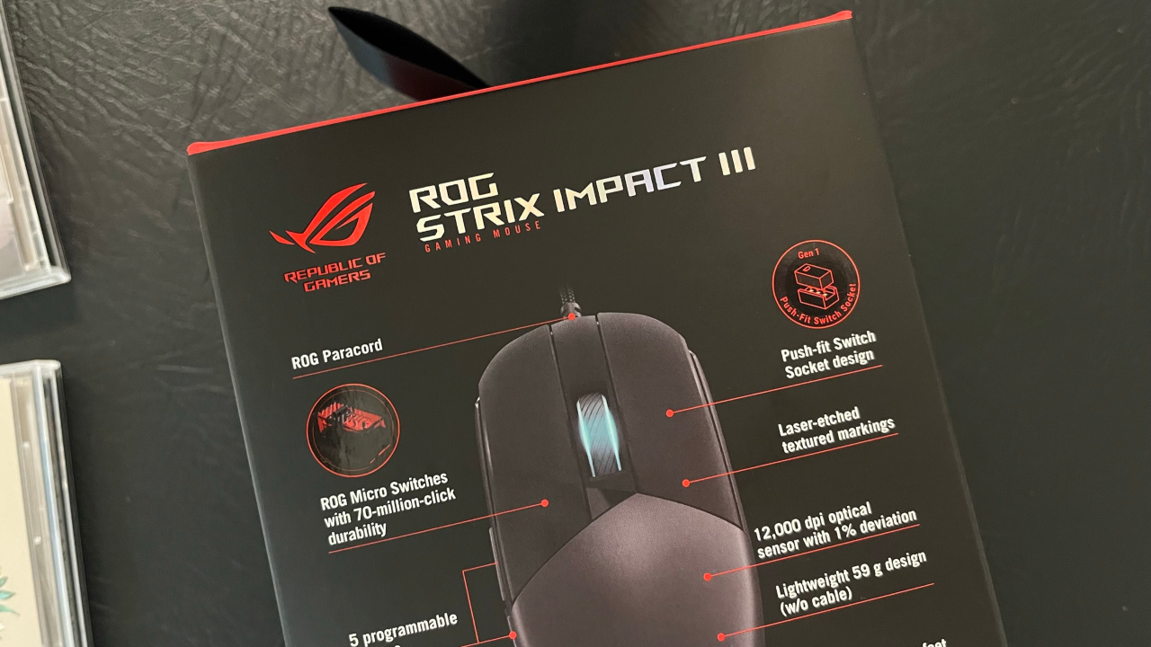 ROG Strix Impact III - Đánh Giá Gaming Gear