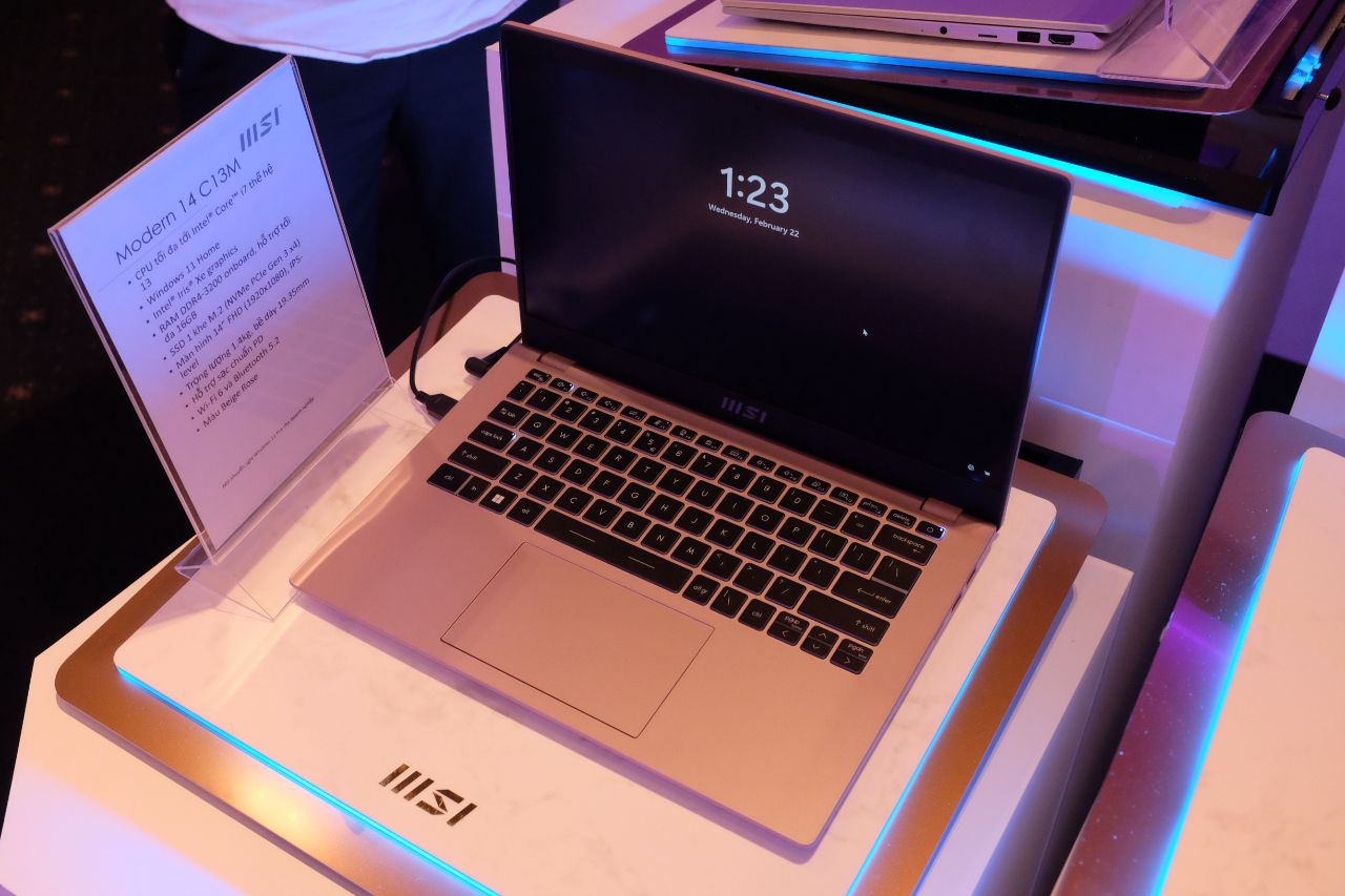 MSI giới thiệu các mẫu Laptop MSI mới tại Việt Nam - Sự kiện