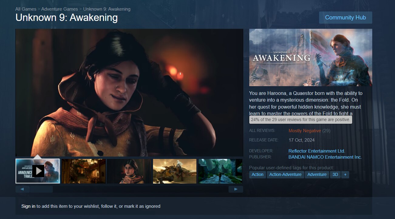 Unknown 9: Awakening ra mắt, có ít hơn 300 người chơi trên Steam! - Tin ...