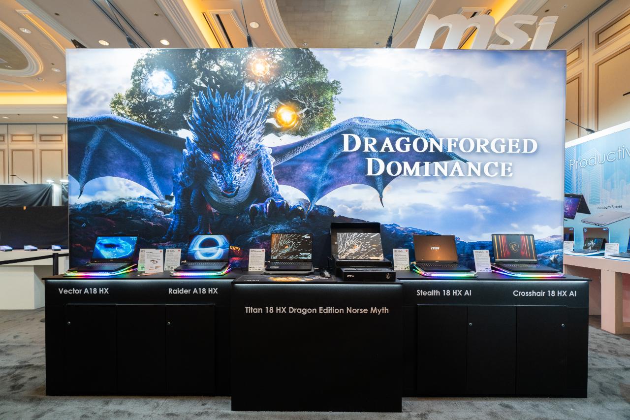 MSI công bố loạt laptop mới trang bị NVIDIA GeForce RTX 50 Series tại ...