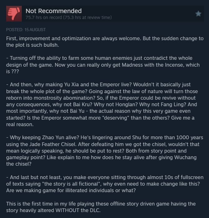 Wuchang: Fallen Feathers bị "ném đá" sau bản cập nhật mới! - Tin Game ...