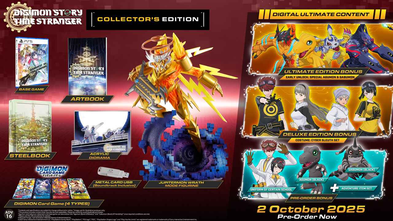 Digimon Story Time Stranger hé lộ phiên bản Collector’s Edition! - Tin ...