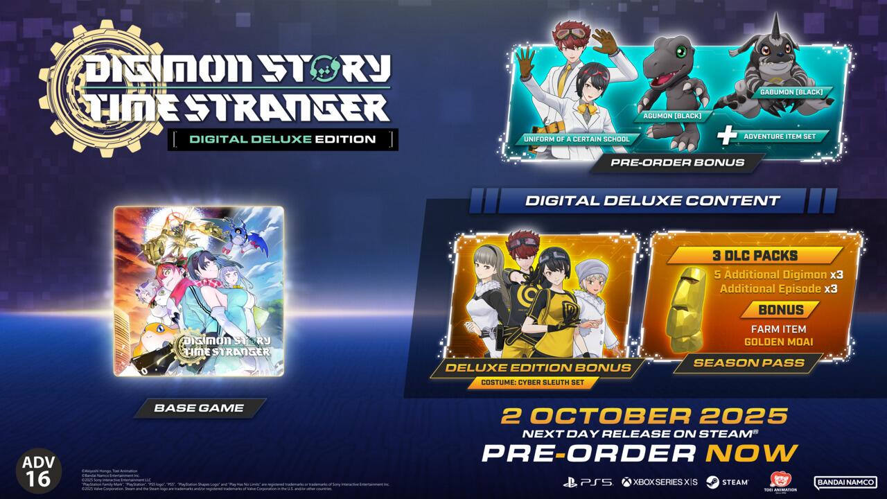 Digimon Story Time Stranger hé lộ phiên bản Collector’s Edition! - Tin ...
